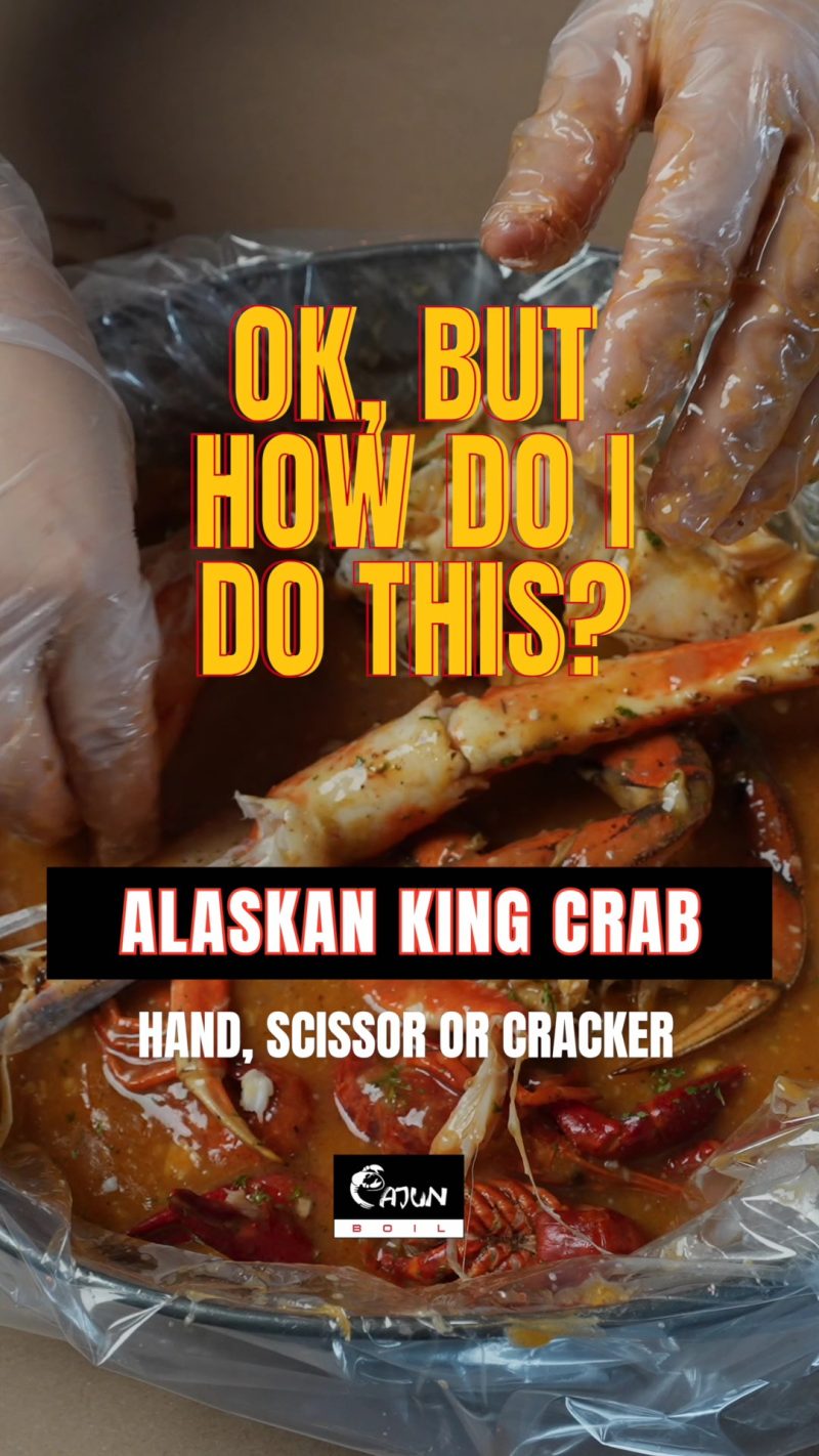 How to eat Crab Legs and Crawfish? - Cajun Boil Seafood Restaurant